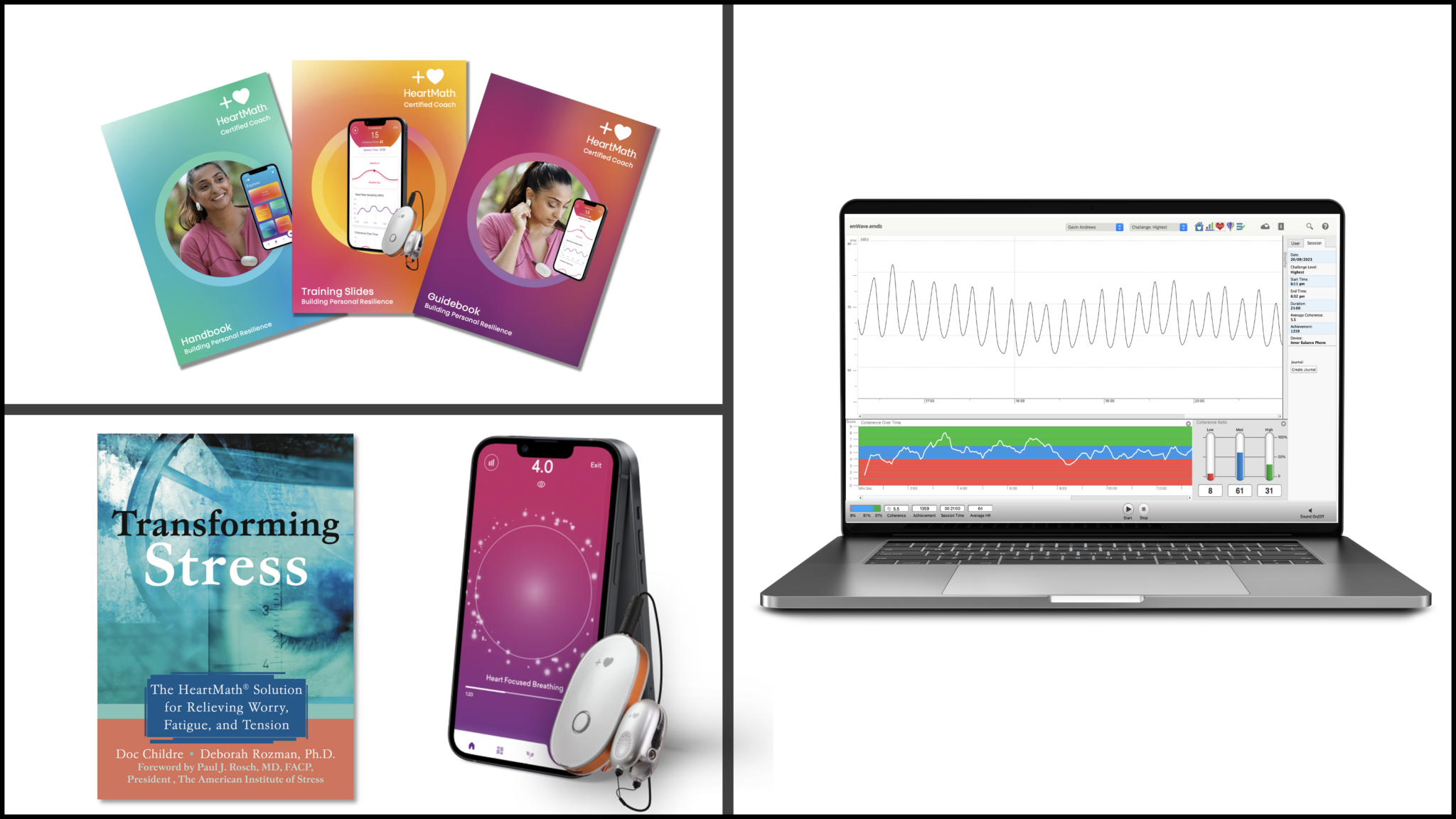 HeartMath Certified Coach Programme - includes biofeedback worth £523 ...