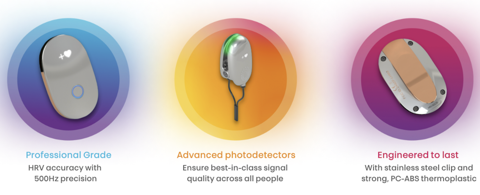 Inner Balance Coherence Plus - Bluetooth and USB-C Sensor - HeartMath